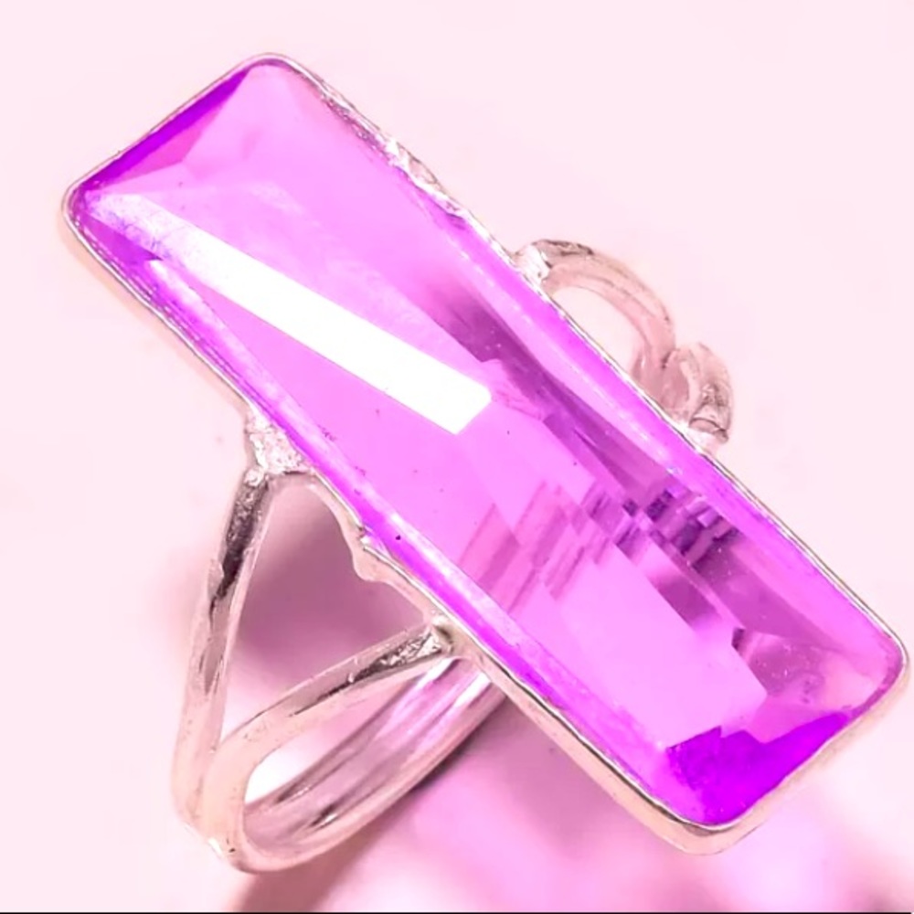 Genuine Alexandrine Color Changing Ring Handcrafted S… - Gem